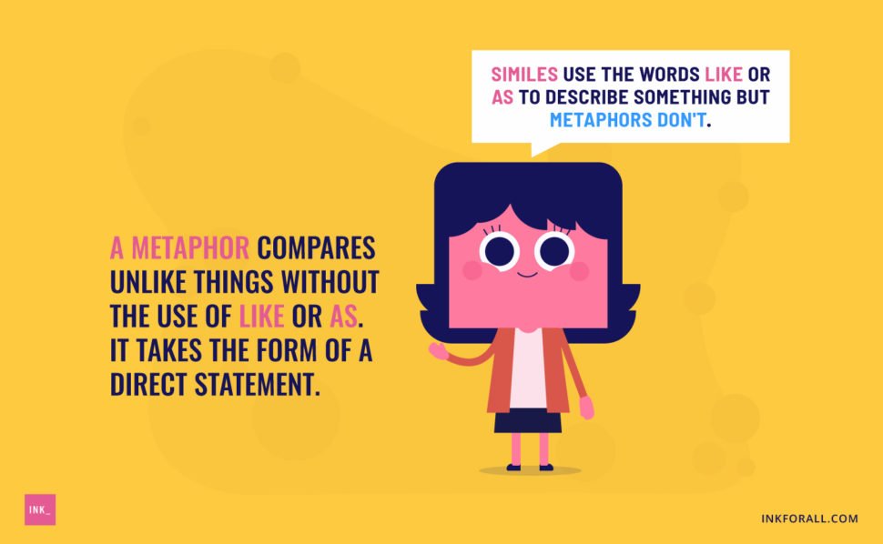 Best Simile vs. Metaphor Guide With Easy Examples – INK Blog